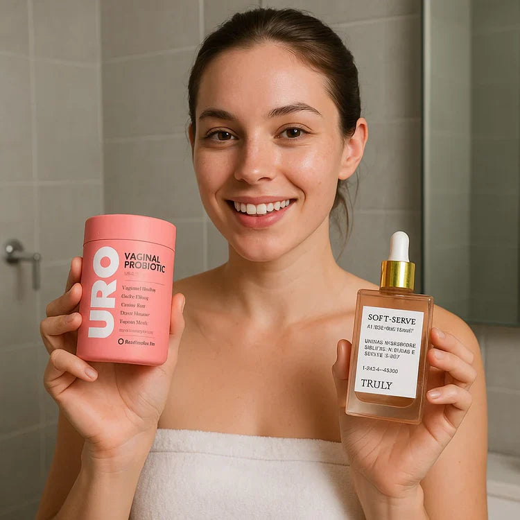 Sexy Combo: Aceite Íntimo Truly + URO Probióticos – Mi tienda